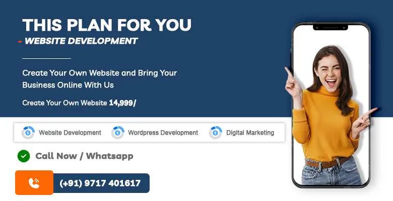 Website Development Services - Web Designing India