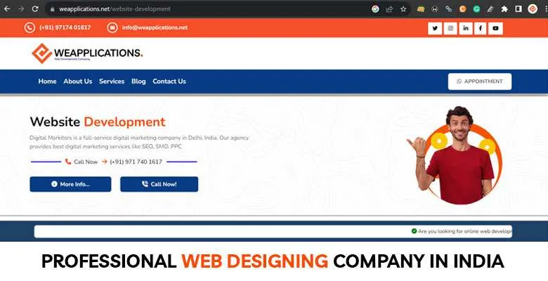 Website Development Services in Delhi - Web Developer India